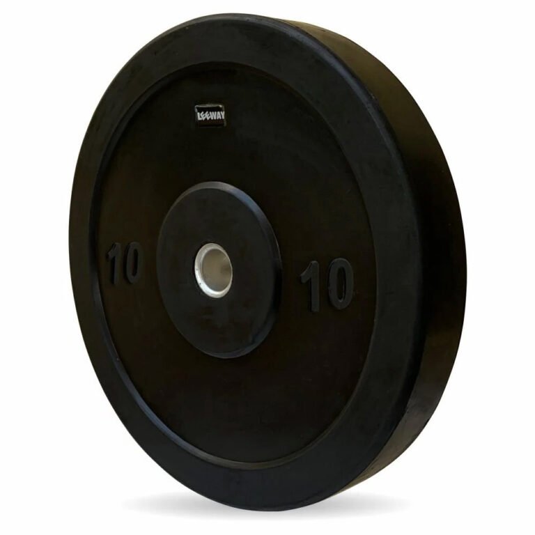 Rubber weight plates for home gym from 2kg to 20kg - Leeway