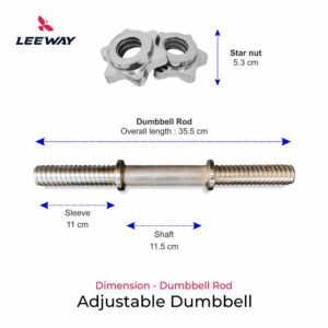 Gym Dumbbells for Gym or Home Gym Online - Leeway Fitness