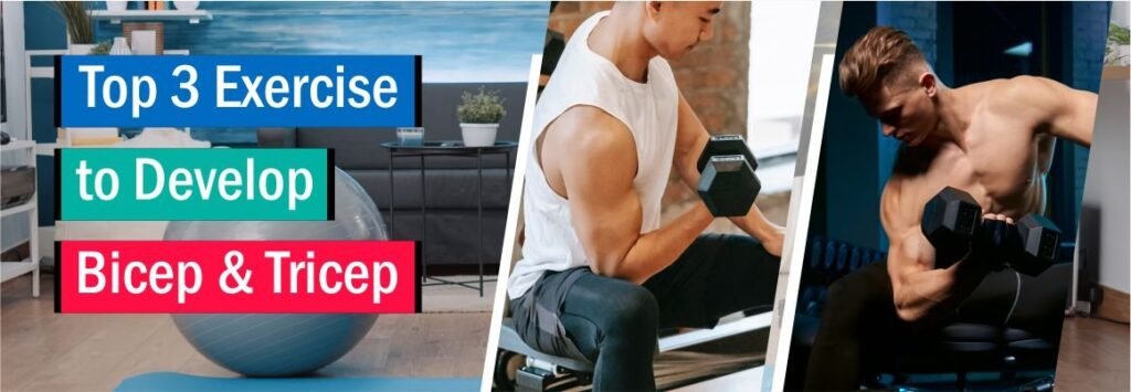 Bicep workout Top3 Exercise to develop Bicep Tricep @ HomeGym