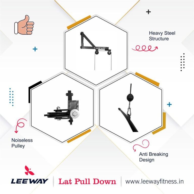 LAT and Lift Pulley System - Lat pulldown - Leeway Fitness